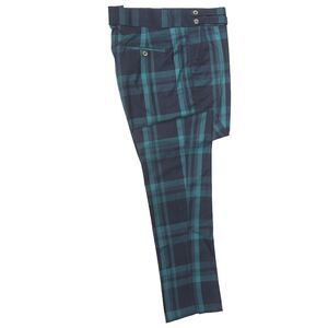 Chiragh Apparel | Pants | Mens Gurkha Pants Navy Blue Green Plaid Wool ...